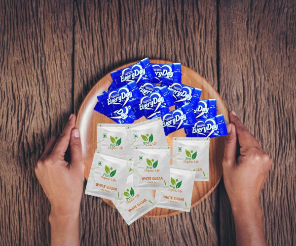 PRO ORGANIC LIFE White sugar Sachets Each Sachets of( 5gm.*600pcs ...