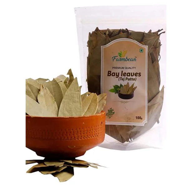 Farmbean Natural Bayleaf Leaves Dried 200Gms/ Tej Patta Dried bay ...