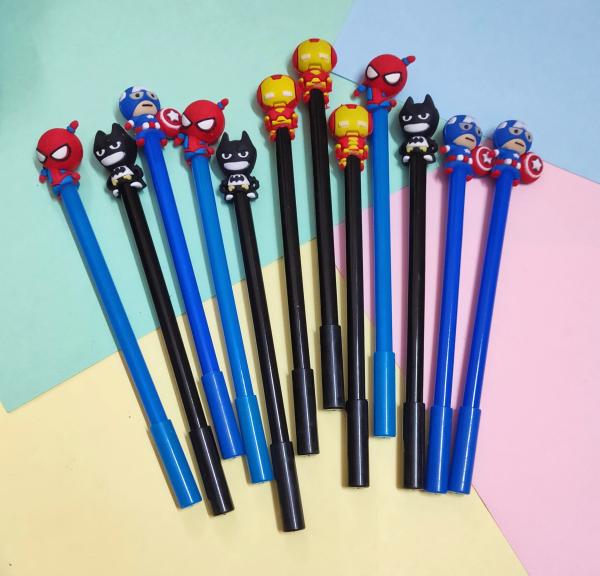 Johnnie Boy Cute super hero Pen For kids (Pack of 4) - JioMart