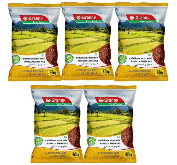 Ogranny Farm Products - Mappillai Samba Rice - Natural & Organic Rice ...