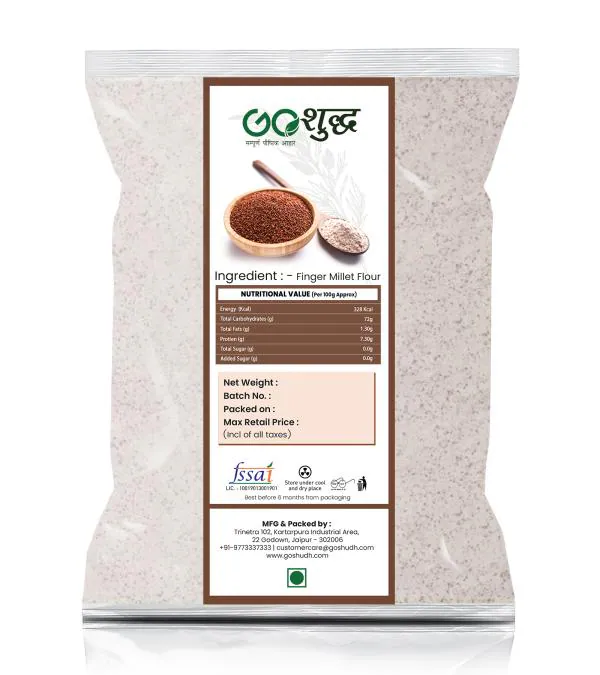 Goshudh Ragi Atta 5 kg Pack - JioMart