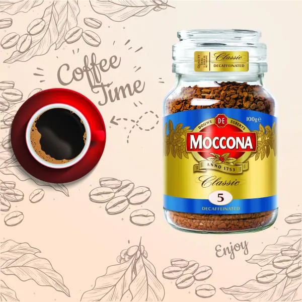 Moccona Classic Decaffinated Instant Coffee 100g - JioMart