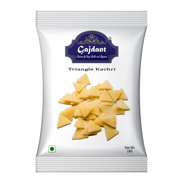Gajdant Triangle Kachri | Triangle Fryums (1Kg) - JioMart