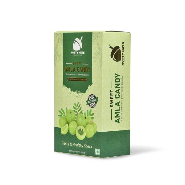 NOTTY NUTS Dry Sweet Amla Candy, 1kg - JioMart