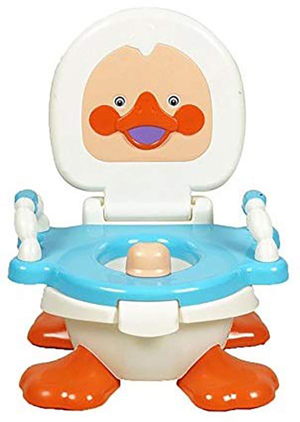 Goyal's Duck Shape Potty Training Seat with Removable Bowl and Closable ...