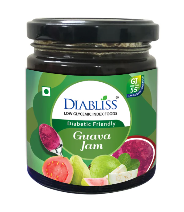 DiaBliss Diabetic Friendly Guava Jam 225g Sugar Free Alternative - Low ...