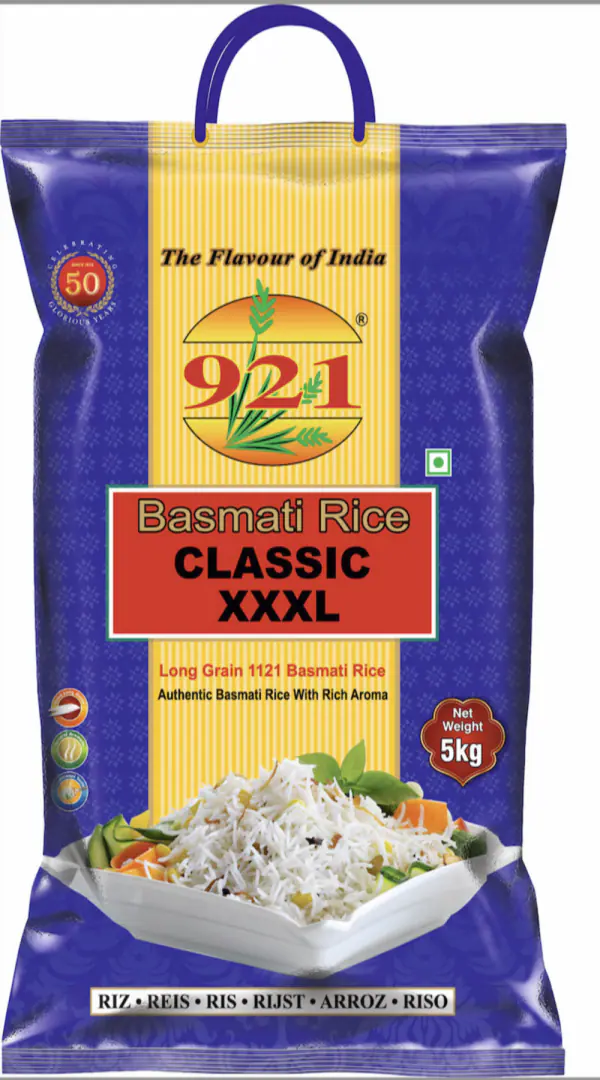 921 CLASSIC BIRYANI SPECIAL BASMATI RICE 5 KG (Long grain 1121 Rice ...