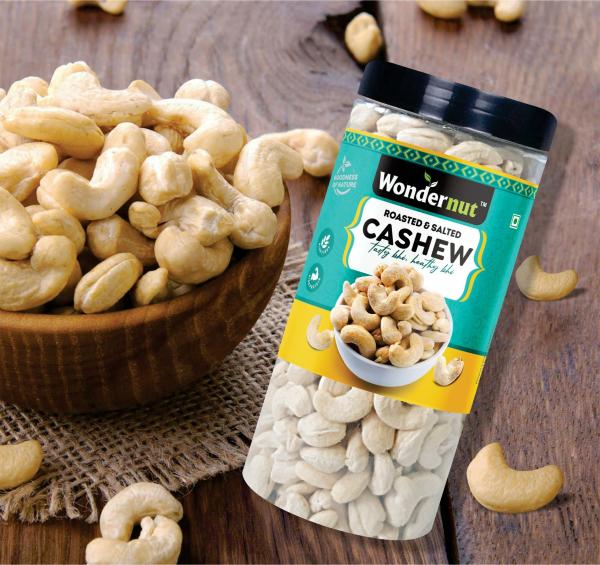 Wondernut Premium Roasted & Salted Cashews 250 g - JioMart