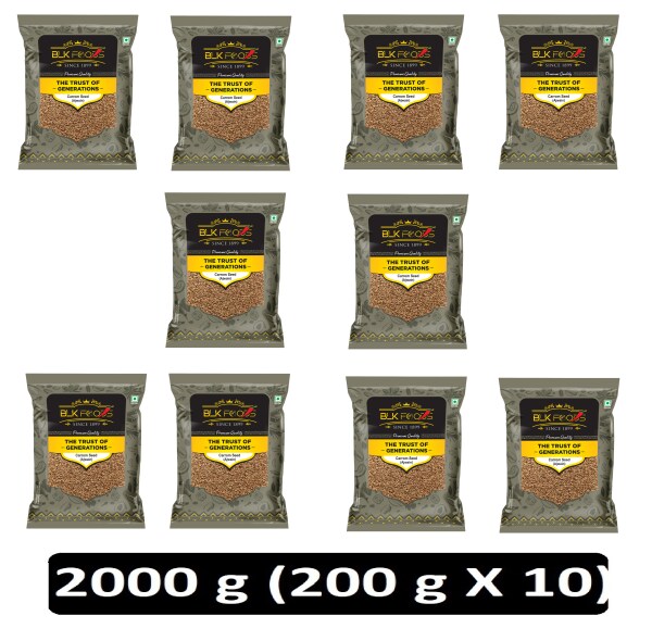 BLK Foods Daily Carrom Seed (Ajwain) 2000g (10 X 200g) - JioMart