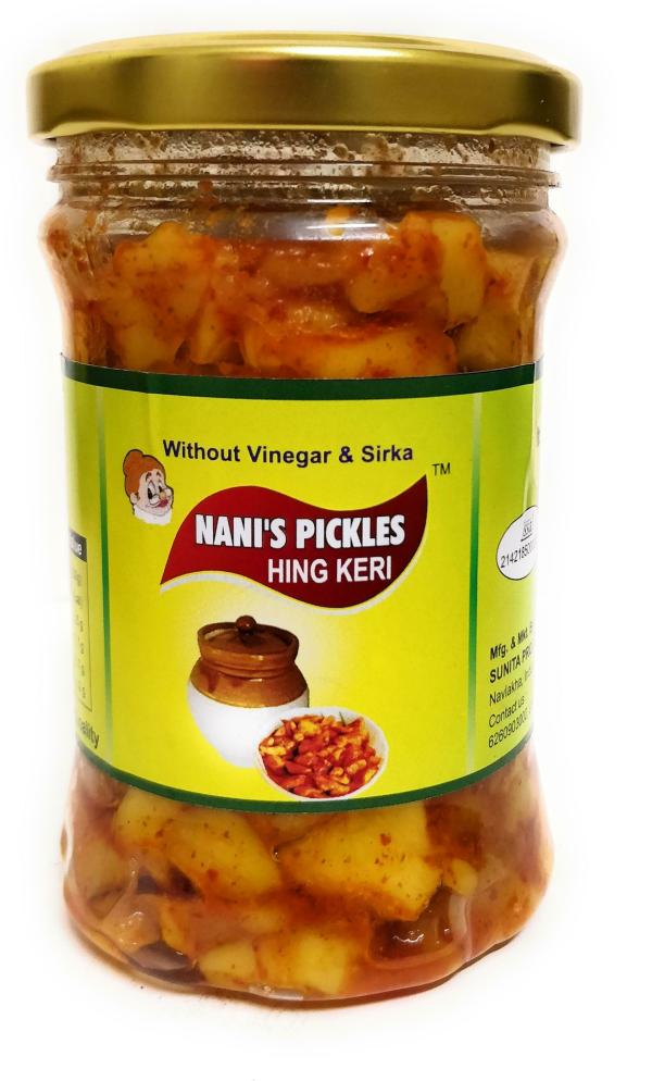 NANI'S PICKLES Hing and Keri Pickle Sour No Preservative 250 g - JioMart