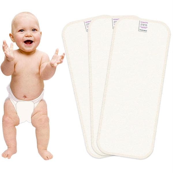 Bembika Multicolor Cotton Cloth Daiper For Kids (Set Of 3) - JioMart