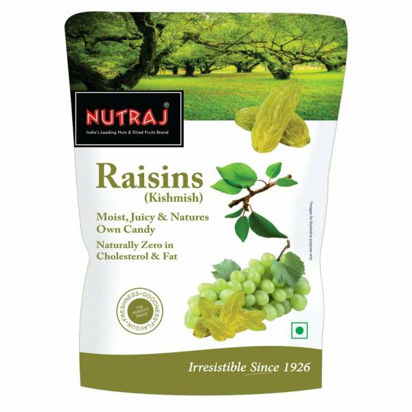 Nutraj Healthy Bites Raisins, 250g - JioMart