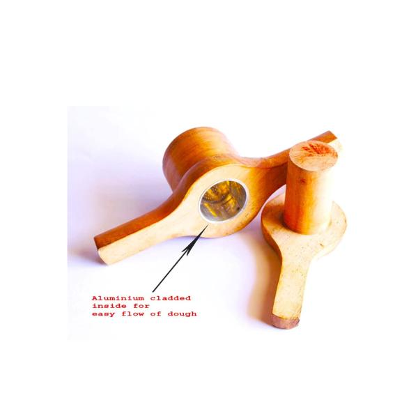 Subaa Traditional Wooden Kitchen Press,Idiyappam,Sev Sancha Maker with ...