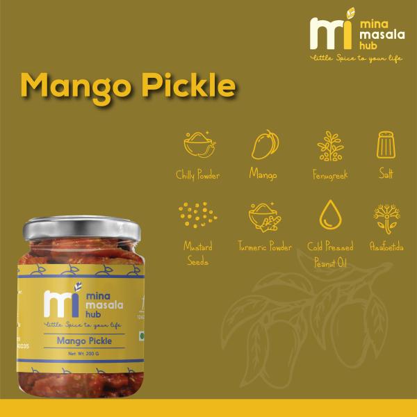 Mina Mango Pickle 200gm - JioMart