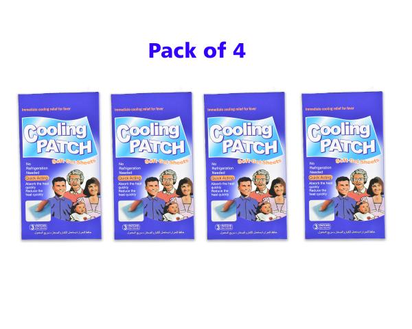 The Little Lookers Cooling Gel Patch Sheets for Headache, Fever for ...