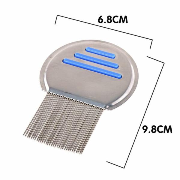 TONY STARK New Lice Treatment nit Comb with Stainless Steel Metal for ...