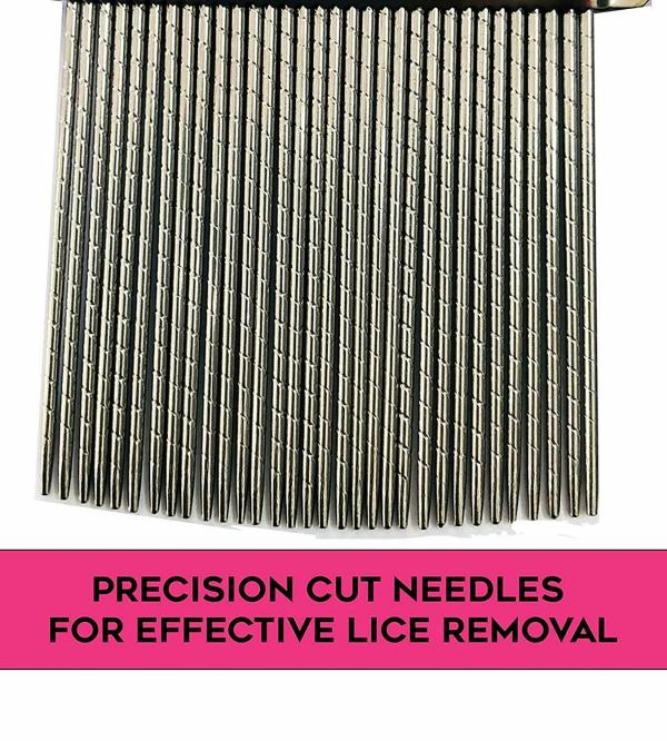 TONY STARK New Lice Treatment nit Comb with Stainless Steel Metal for ...
