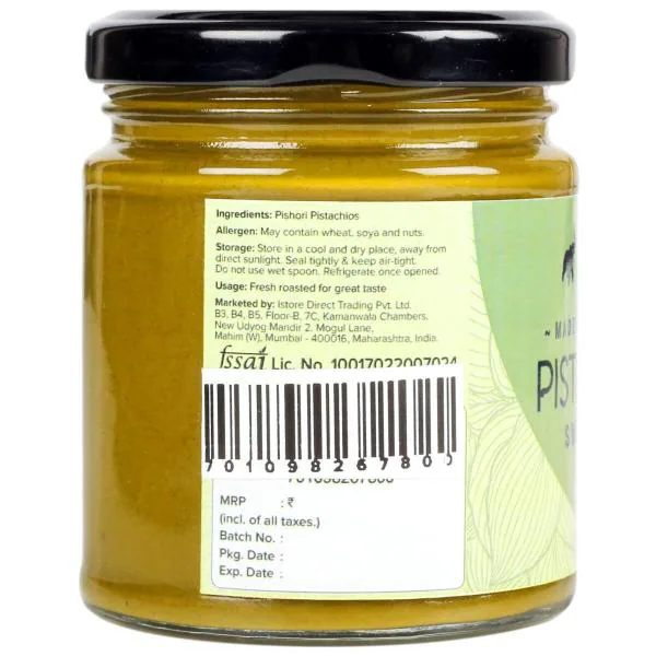 Urban Platter Pishori Pistachios Paste, 150g / 5oz [Smooth, Unsalted ...