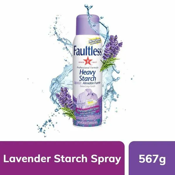 Faultless Instant Fabric Heavy Lavender Starch 567 gm - JioMart