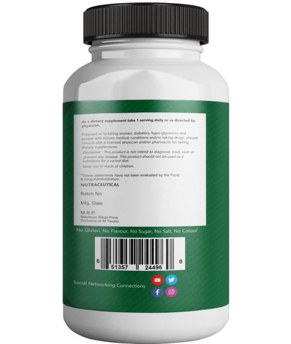 Sam Health Iron Chelate Plus Folic Acid - 60 Capsules - JioMart