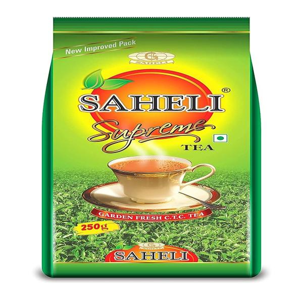 Saheli Supreme Tea powder 250g, | Black Tea | Chai Patti | Pack of 500g ...