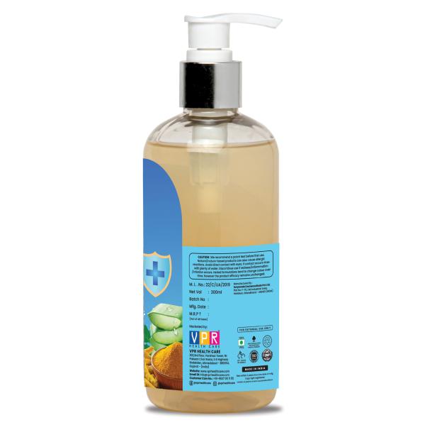 VPR Organic Hand Wash Natural Ingredients like Glycerin, Neem, Haldi ...