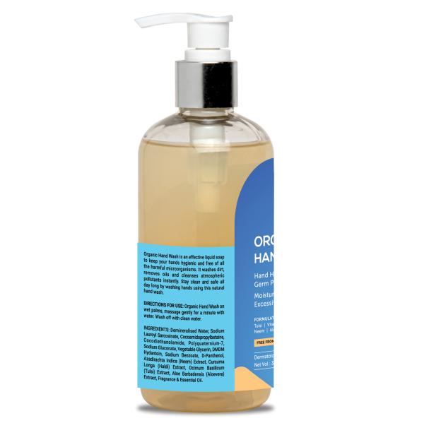 VPR Organic Hand Wash Natural Ingredients like Glycerin, Neem, Haldi ...