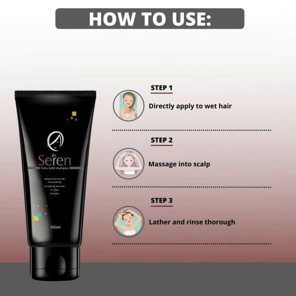 Seren Extra Mild Shampoo -100ml (Pack Of 2) - JioMart