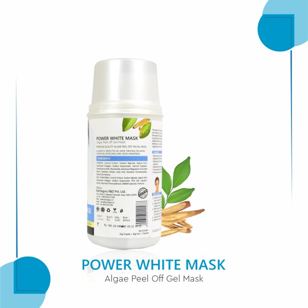 Purobio Advance Power White Mask | Algae Peel-Off Gel Mask |Skin ...