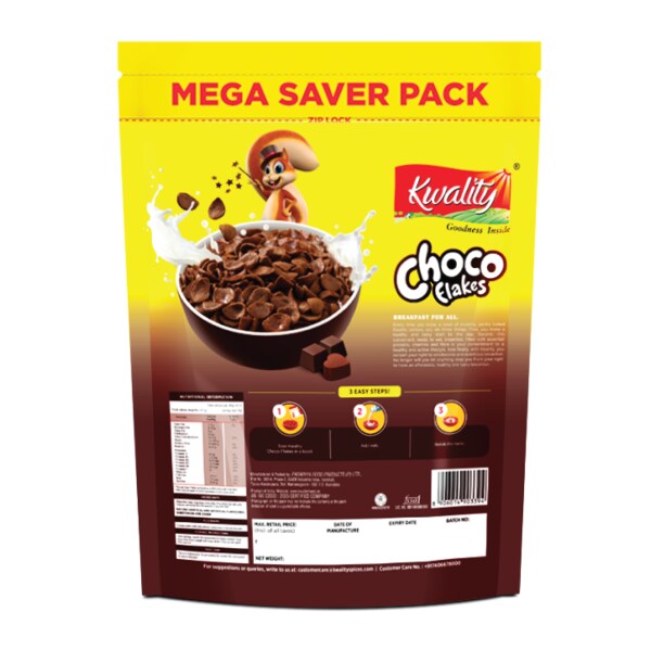 KWALITY Choco Flakes | Richness of Chocolate | Zero% Maida | Source of ...