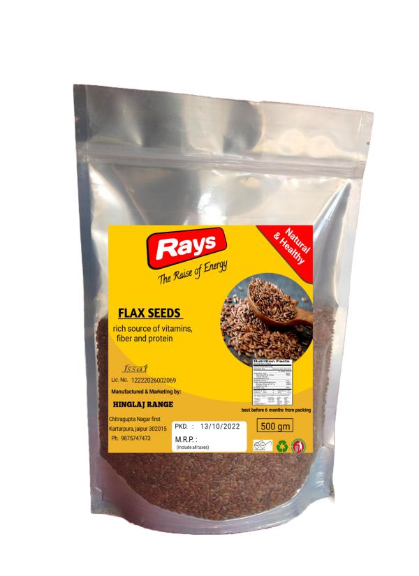rays flex seeds 500 gm ( rosted alsi ka bij ) - JioMart