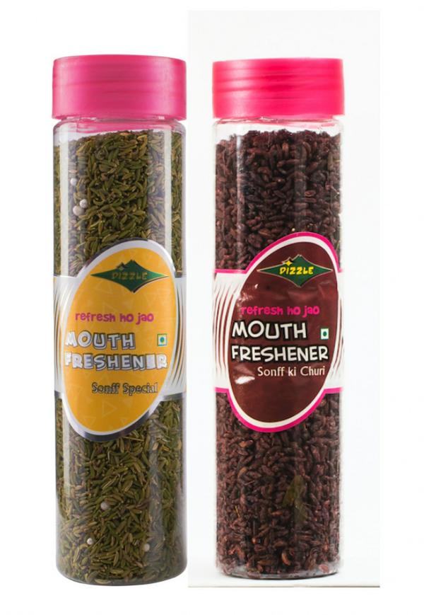 Dizzle Mouth Freshener Sonff Special 145gm Sonff Ki Churi 155gm Combo ...