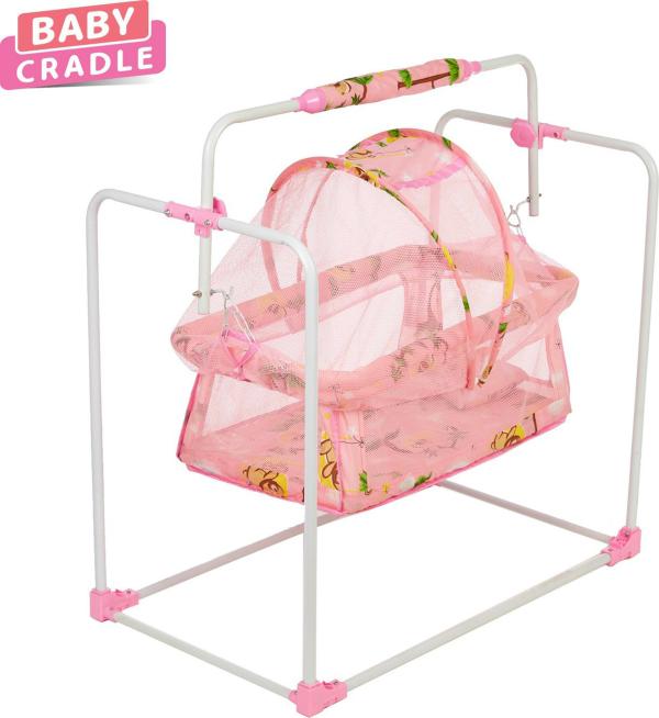 Pandaoriginals Best baby cradle in High quality Baby best sleep (Pink ...
