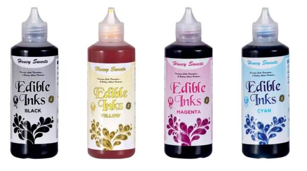 Honey Sweets Photo Cake Printing Ink Edible Vegetarian - 100 ml - JioMart