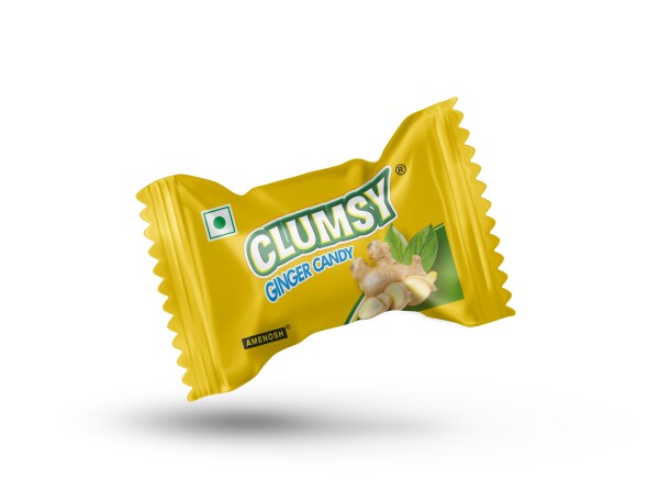 Clumsy Candy - Combo Pack of 20 jars - Ginger flavor, 170 candies per ...