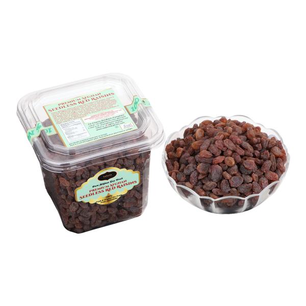 AAFARIN Premium Afghan SEEDLESS RED Raisins LAL KISHMISH Flame Raisins ...