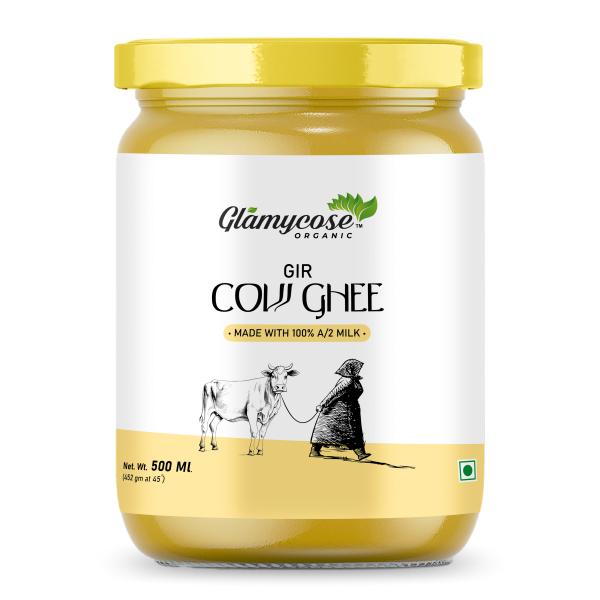 Glamycose A2 Gir cow ghee 500 mL (pack of 3) | Lab Tested | Perfect ...