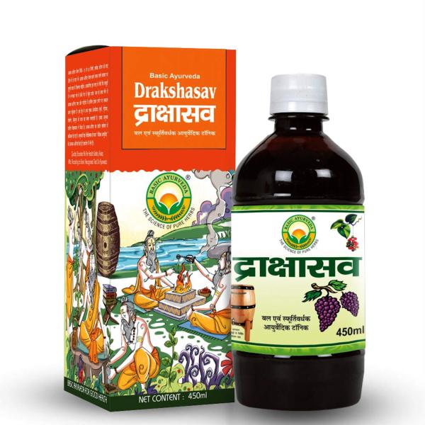 Basic Ayurveda Drakshasava 450 ml Pack of 3 - JioMart