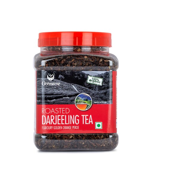 Goodricke Roasted Organic Darjeeling Tea - 250 gm | 100% Organic Whole Leaf Tea - JioMart