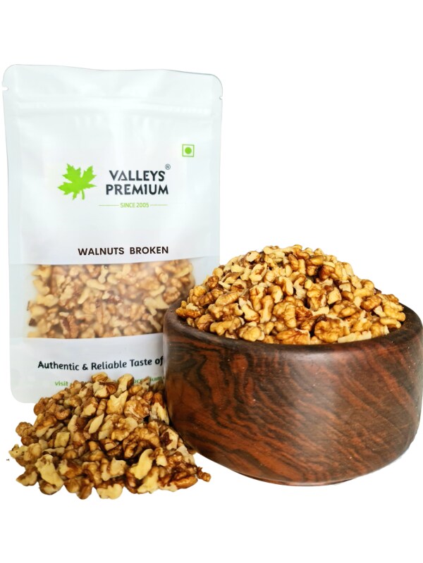 Valleys Premium Kashmiri Broken Walnut Kernels 250 Grams - JioMart