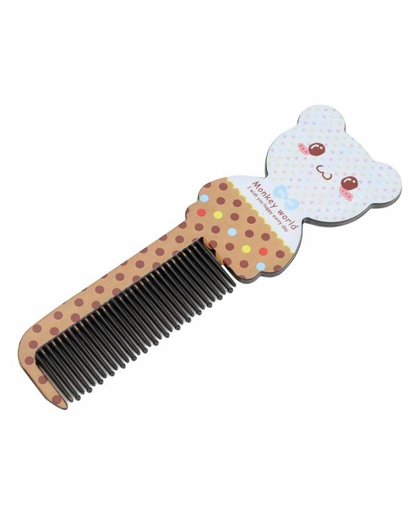 Adore Baby Comb Bear Shape - Brown - JioMart