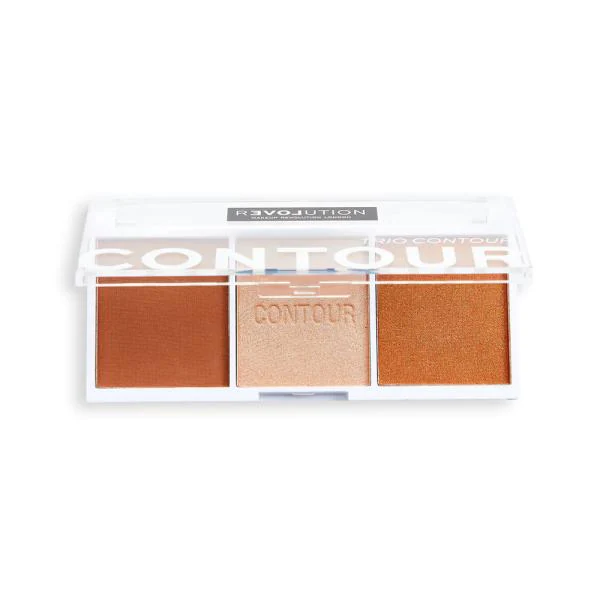 Revolution Relove Colour Play Contour Trio Palette Baked Sugar - JioMart