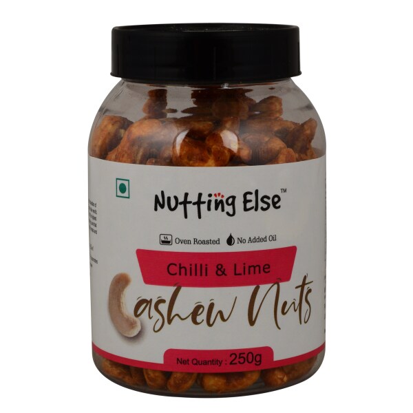 NUTTING ELSE Chilli & Lime Cashew Nuts 250 gm - JioMart