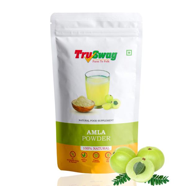 See Inside TruSwag Pure & Natural Amla Powder for Face, Hair Care ...