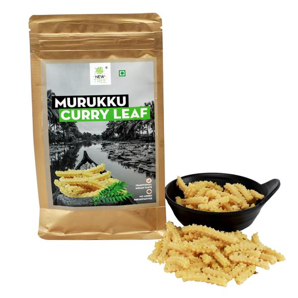 New Tree Murukku Curry Leaf Pack Of 2 Combined Weight 400g - JioMart