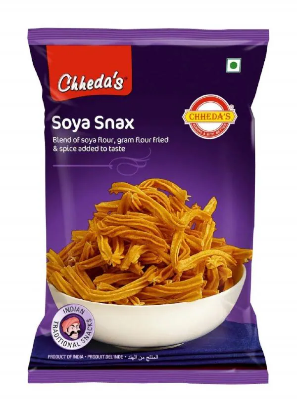 Chheda's Yellow Banana Chips (300 Gm) and SOYA Snax (350 Gm) | Banana ...