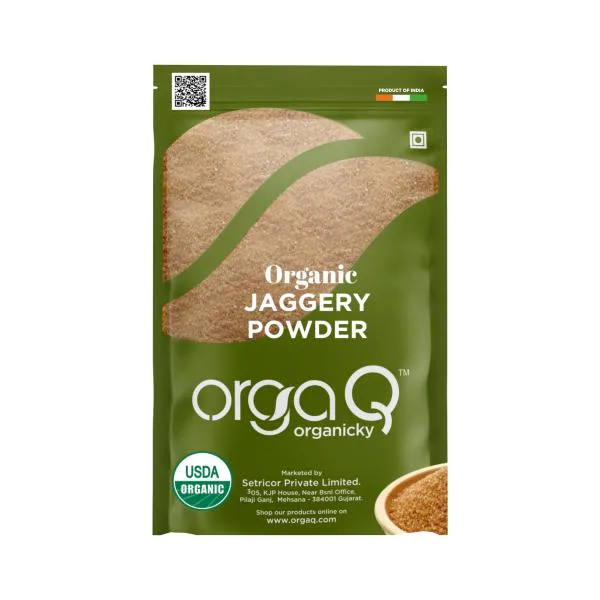 Orgaq Organicky Organic Jaggery Powder (Gud Powder) - 500 Grams - JioMart