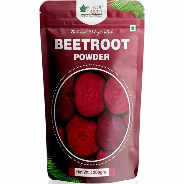 Bliss of Earth 200gm Beetroot Powder For Juice Eating Face Skin ...