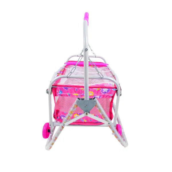 SWING 'N' FLY Foldable Baby Cradle with Swing, Jhula Palna for New Born ...