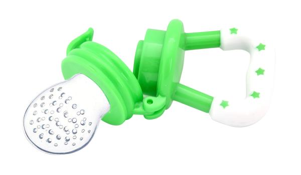 THE LITTLE LOOKERS Squeezy Feeder, Yellow & Pacifier/Nibbler for Kids ...